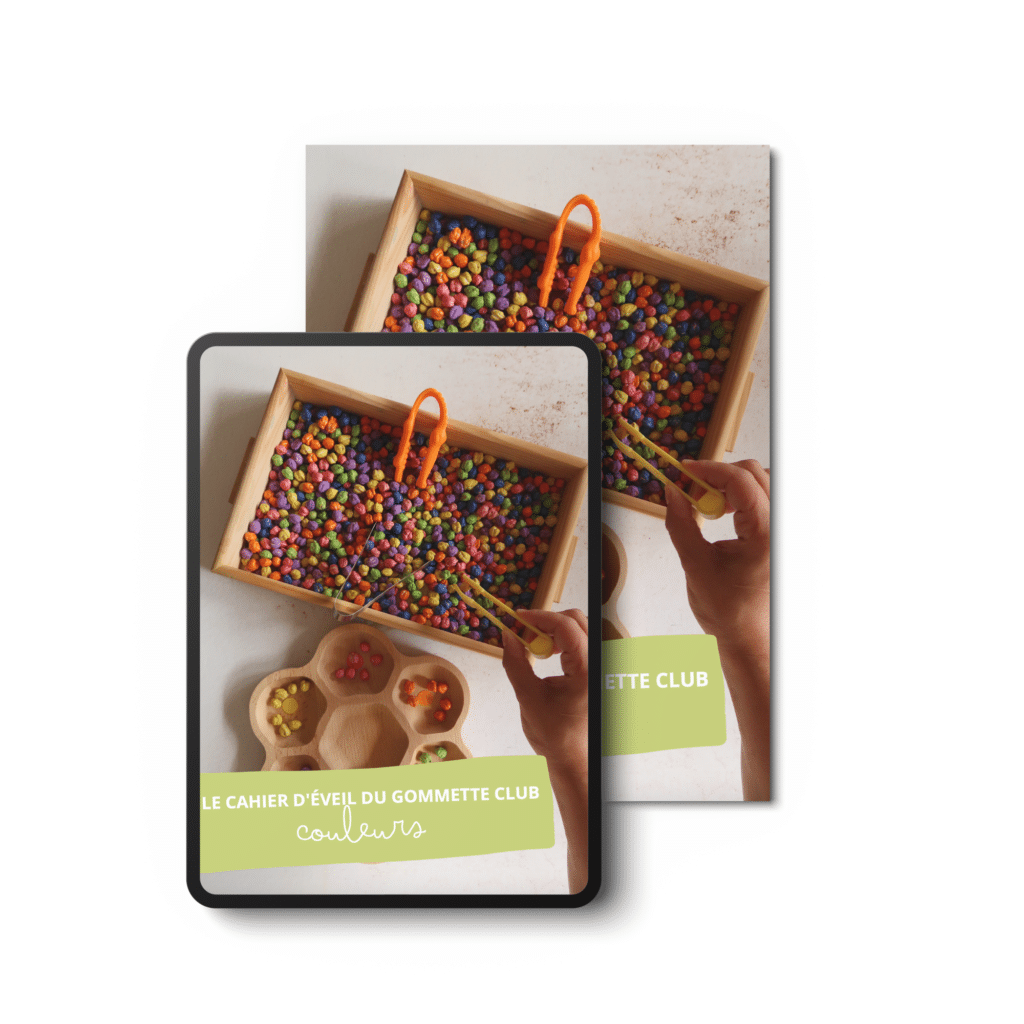 LE CAHIER D'ÉVEIL COULEURS - Gommette Club